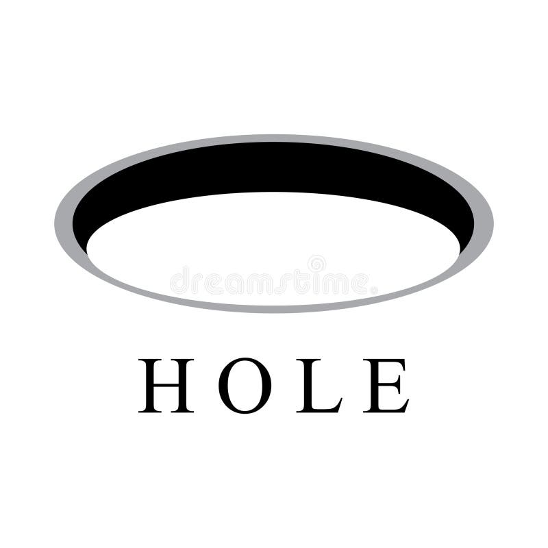 Hole icon vector stock vector. Illustration of paper - 279026606