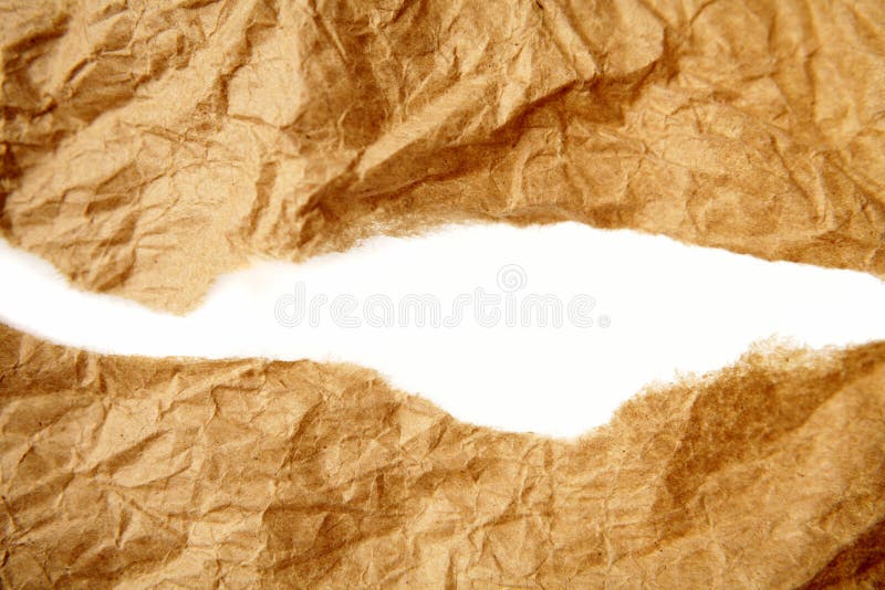 Hole in paper stock image. Image of ripped, edge, separation - 14130899