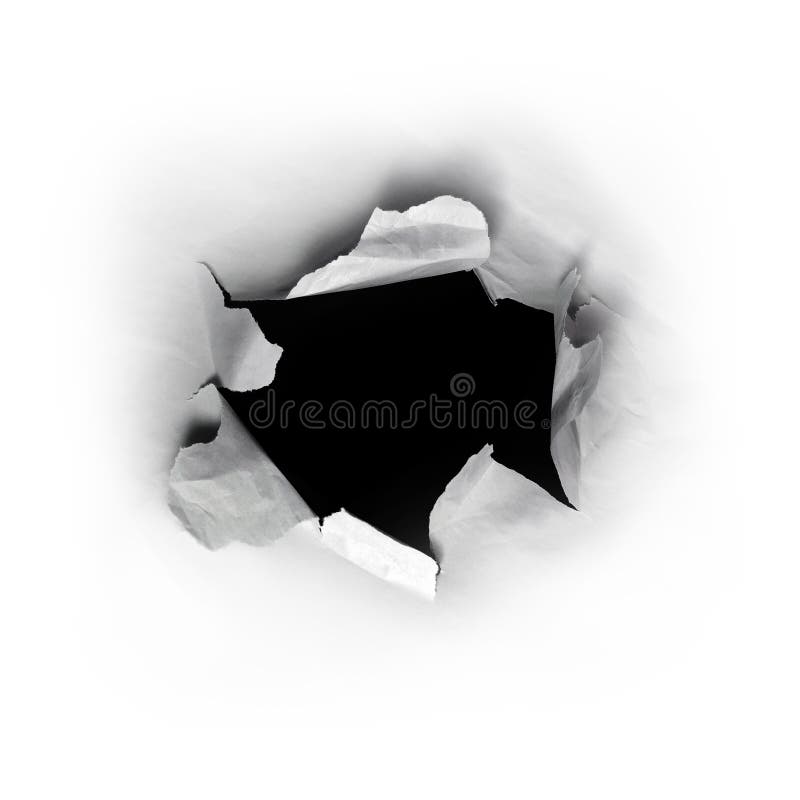 Falling Into Black Hole Paper