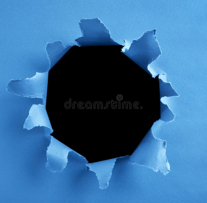 Paper with hole stock photo. Image of grey, piece, paper - 10757588