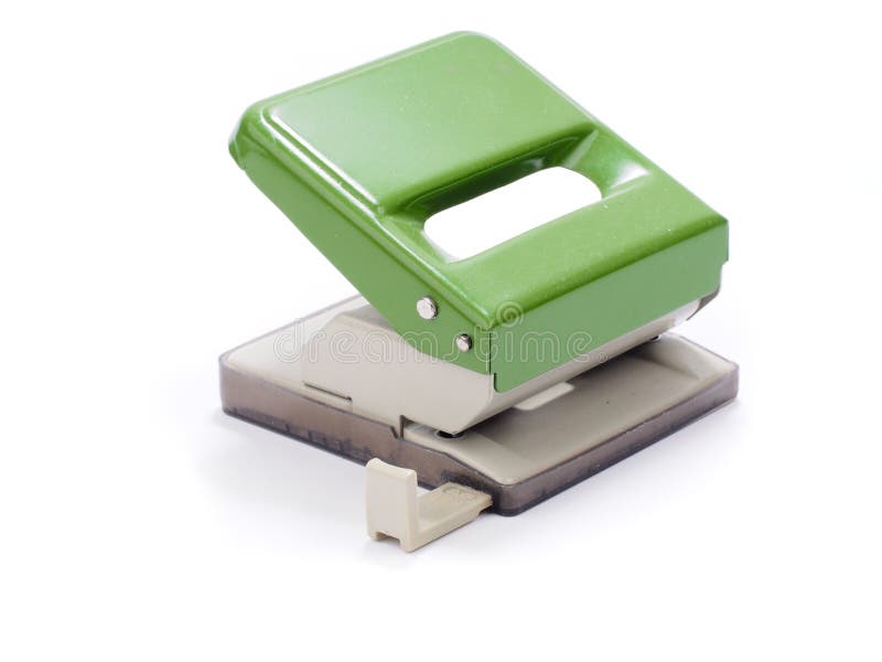 Hole punch machine stock image. Image of background, white - 57947835