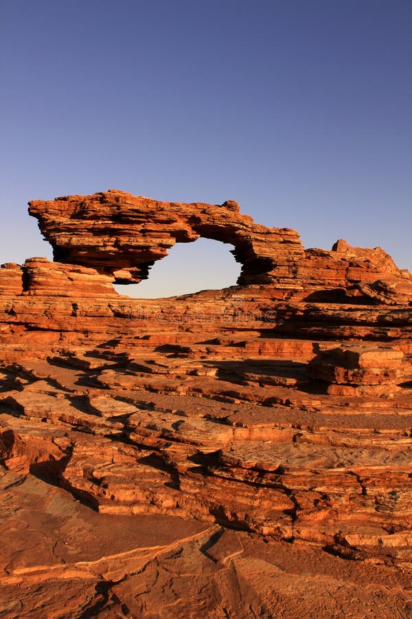 Hole in rock stock image. Image of layer, arch, rock - 17330813