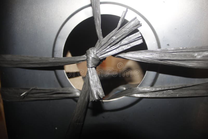 Hole beside the rope stock photo. Image of sculpture - 268643086