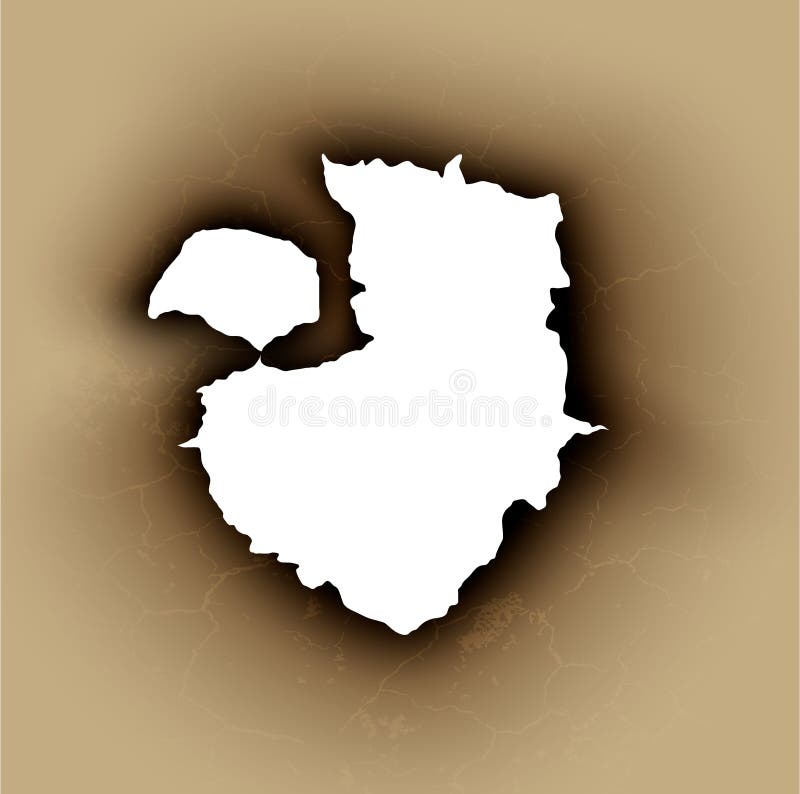 Paper Burn Hole. Flame Edge Effect Burnt Effect Torn Explode Border ...