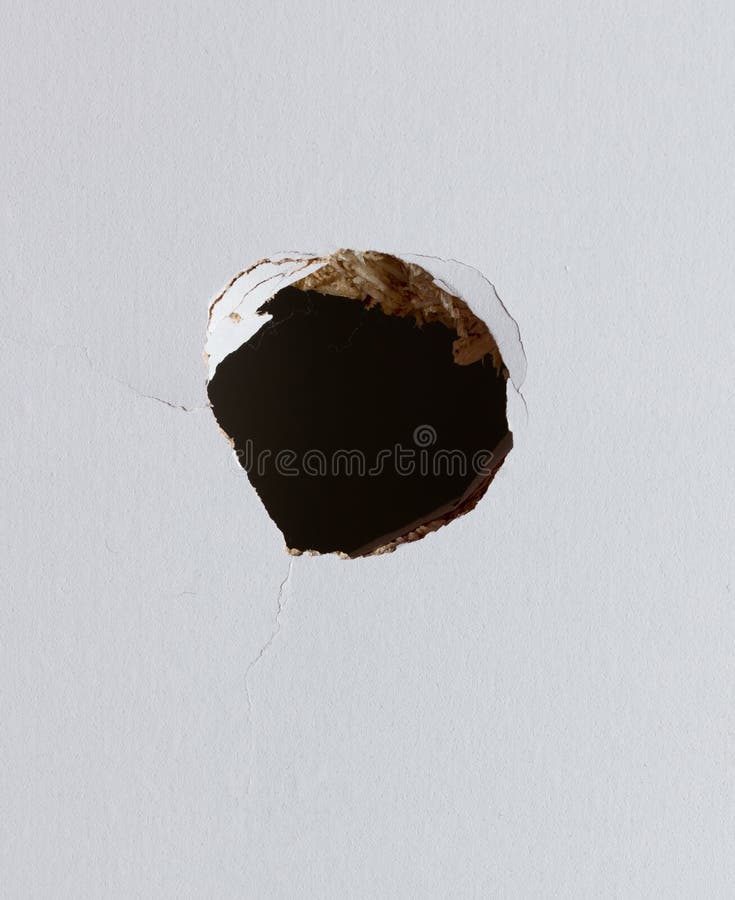 Hole in the wall stock photo. Image of particle, hole - 18869026