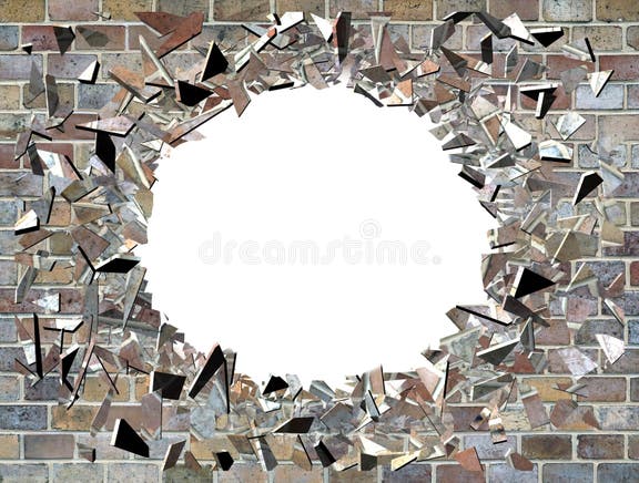 Exploding Bricks Stock Illustrations – 135 Exploding Bricks Stock ...