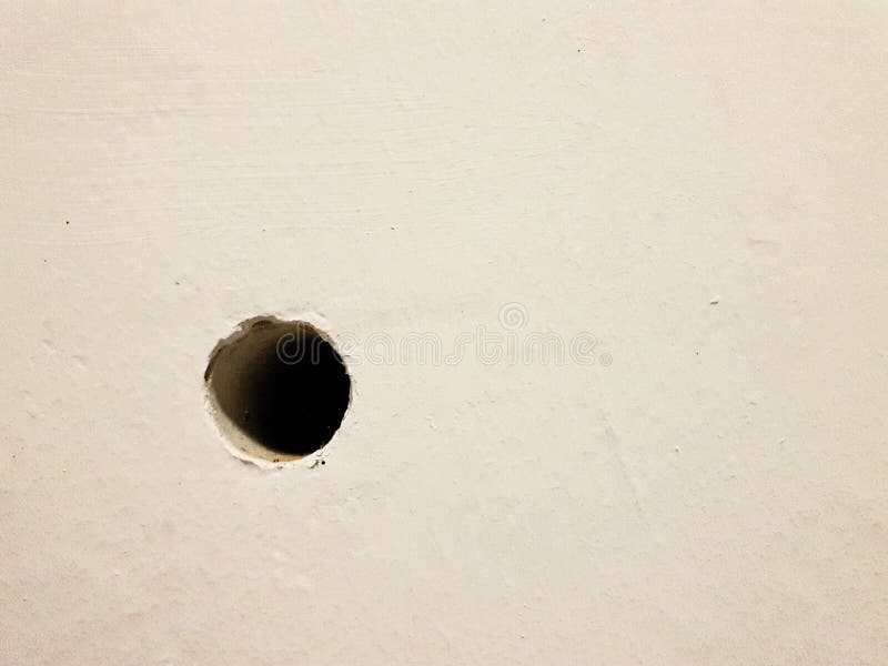 Hole in the wall. stock image. Image of lighting, flooring - 352025509