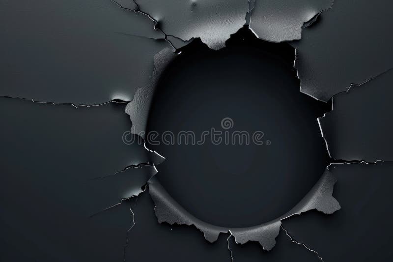 A Hole in the Wall with a Hole in it, Suitable for Use As a Prop or in ...