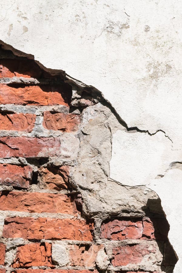 Through a Hole in a Wall it is Visible Bricks Stock Photo - Image of ...