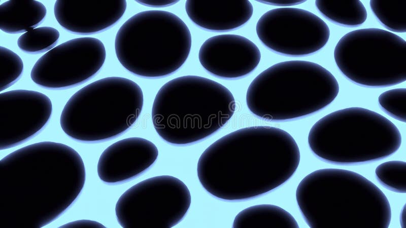 Holes on Neon Surface on Black Background. Design. Beautiful Bright ...