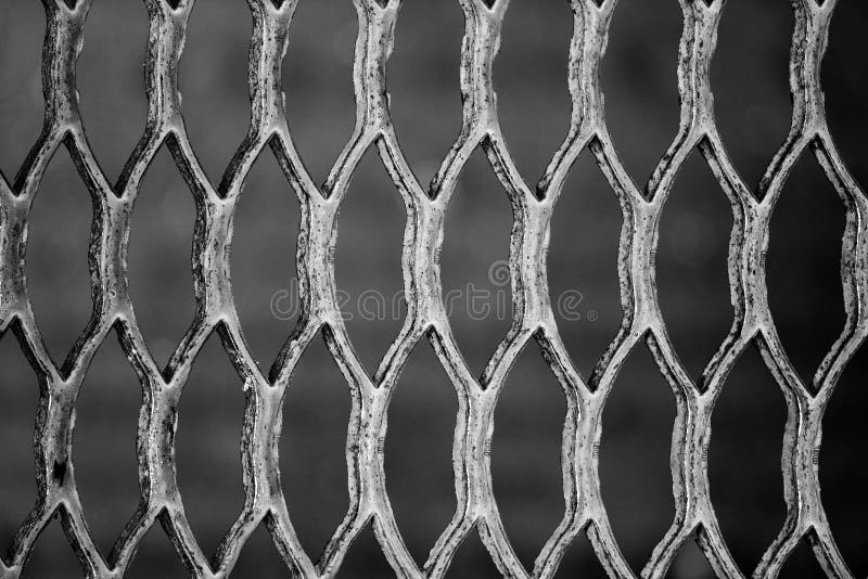 Holey Metallic Lattice Texture. Background Stock Image - Image of close ...