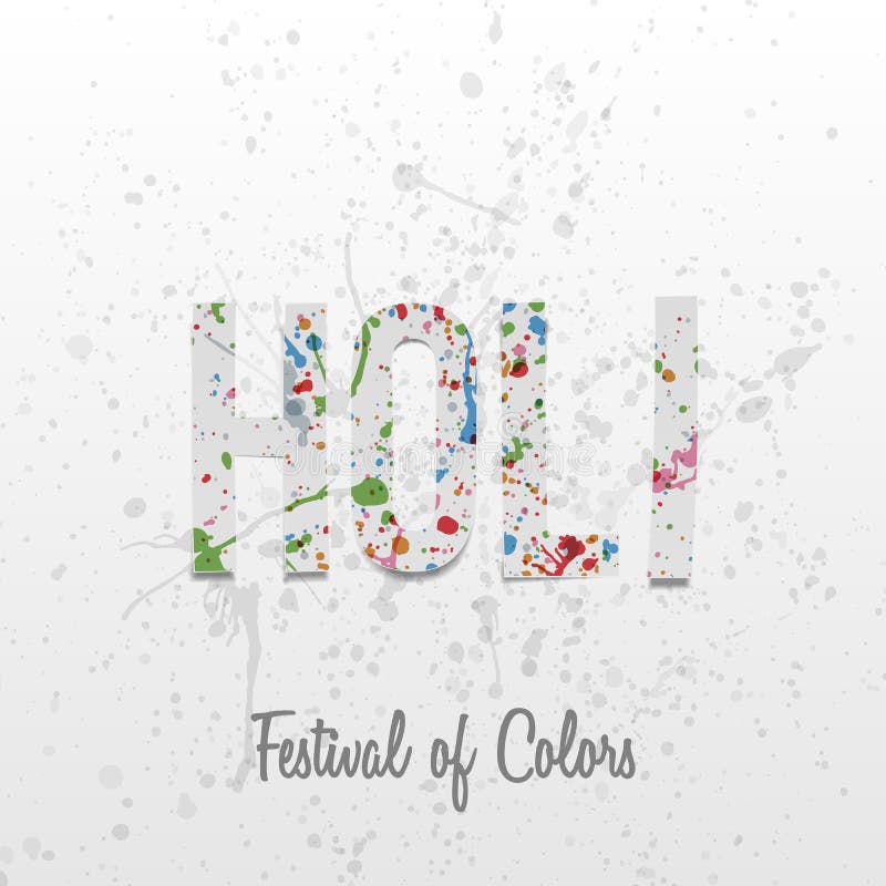 Holi Word Stock Illustrations – 625 Holi Word Stock Illustrations ...
