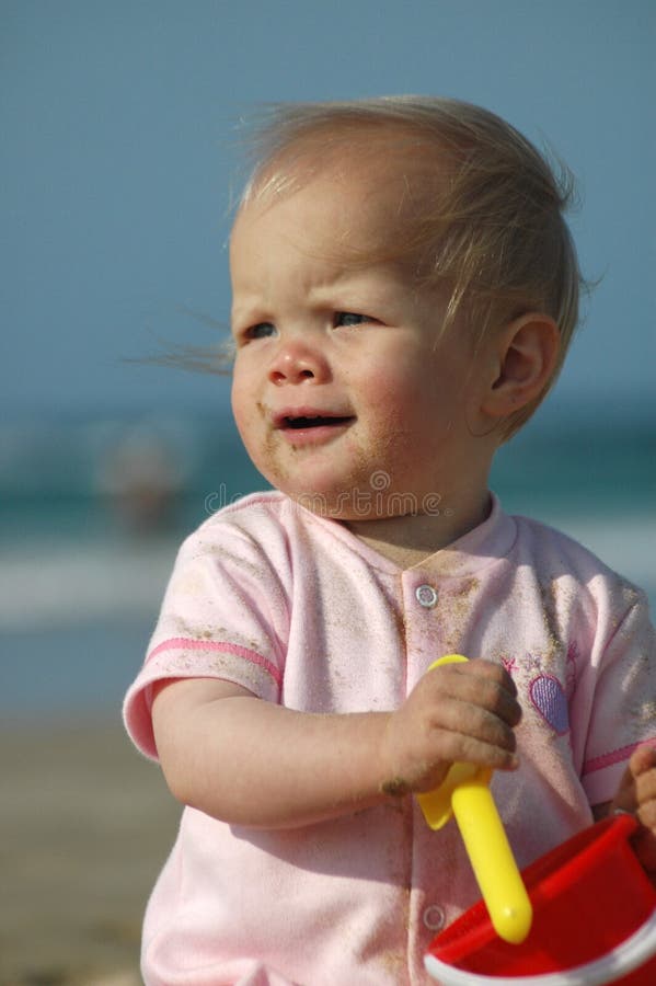 Holiday baby stock image. Image of clothes, cute, blond - 3320951