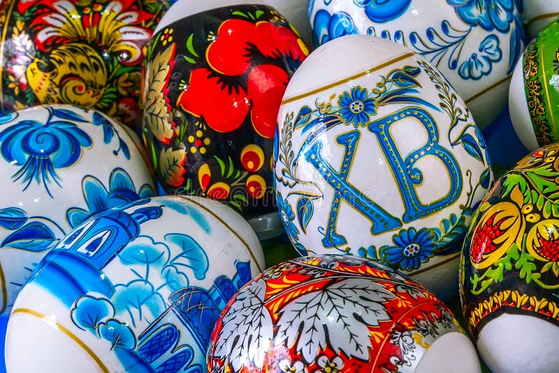 Russian eggs stock photo. Image of souvenir, crafts, ornament - 8883234