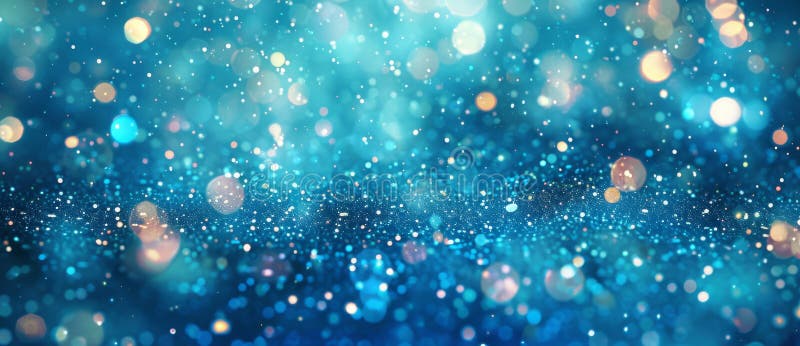 For a Holiday Banner, Use this Glowing Teal Background with Abstract ...