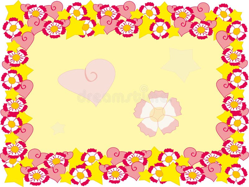 Holiday border stock vector. Illustration of cultivated - 1666196