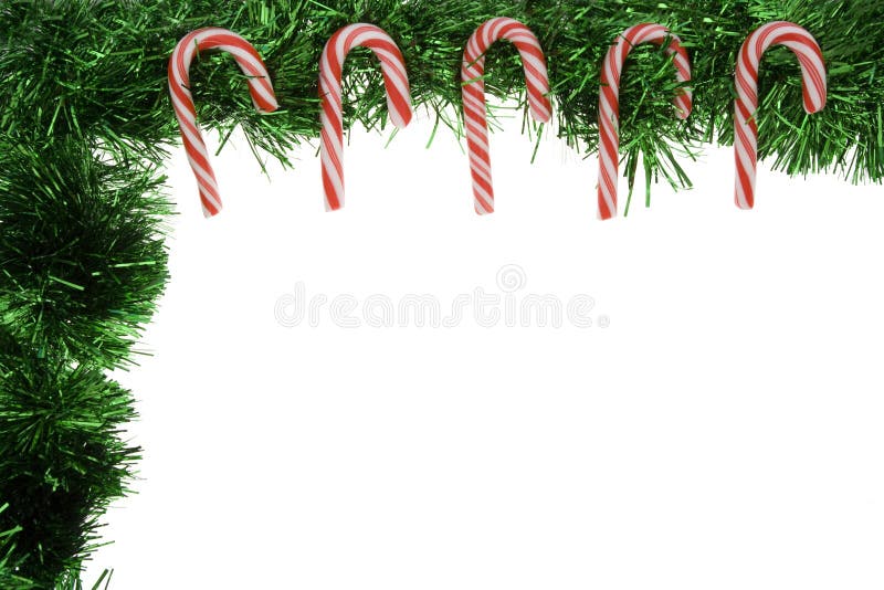 Peppermint Border stock photo. Image of stick, candy - 11206048