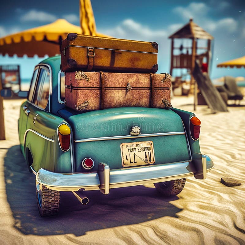 Family Overloaded Car Stock Illustrations – 14 Family Overloaded Car ...