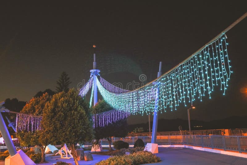 Holiday Decorations, at on Shan Park, Hk 23 Dec 2022 Editorial Stock ...