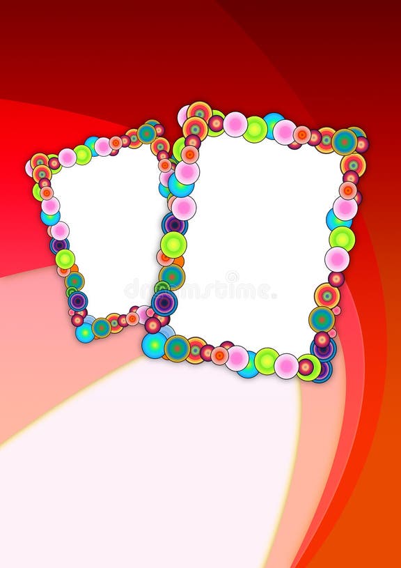 Holiday Frames stock illustration. Illustration of copyspace - 18891449