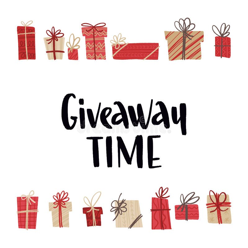 Holiday Giveaway. Modern Style Lettering and Hand Drawn Winter ...