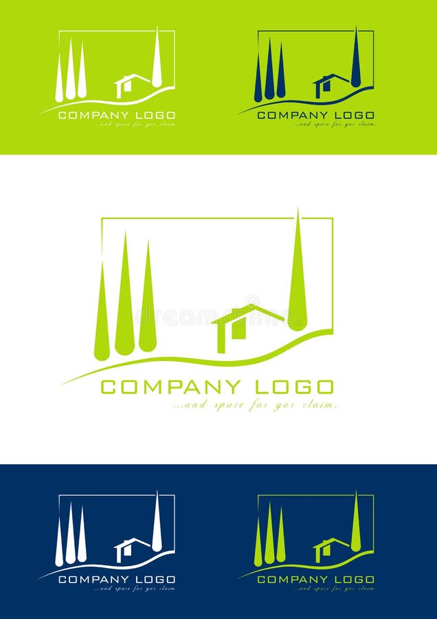 Holiday home logo stock vector. Illustration of blue - 13971991