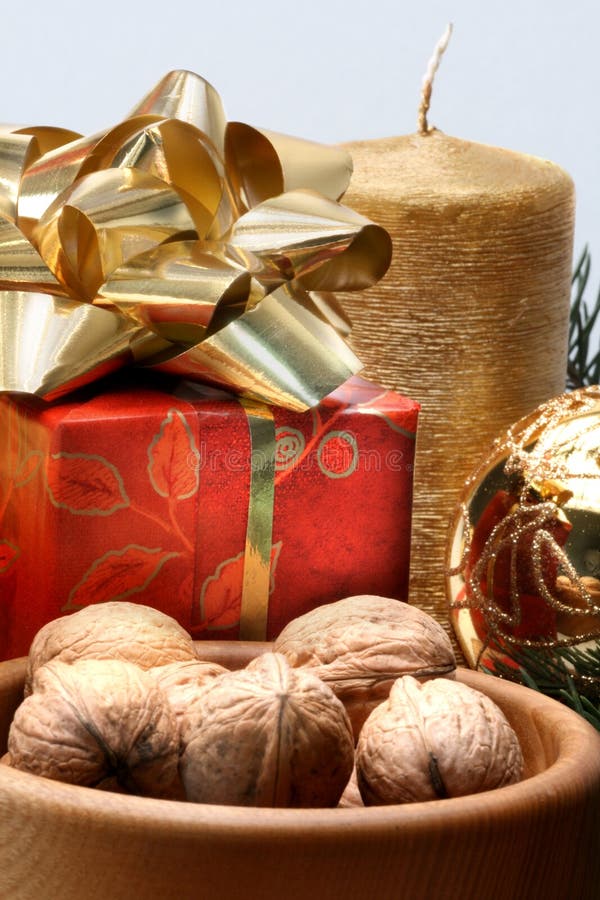 Holiday items stock image. Image of wrapping, ornamental - 6996649