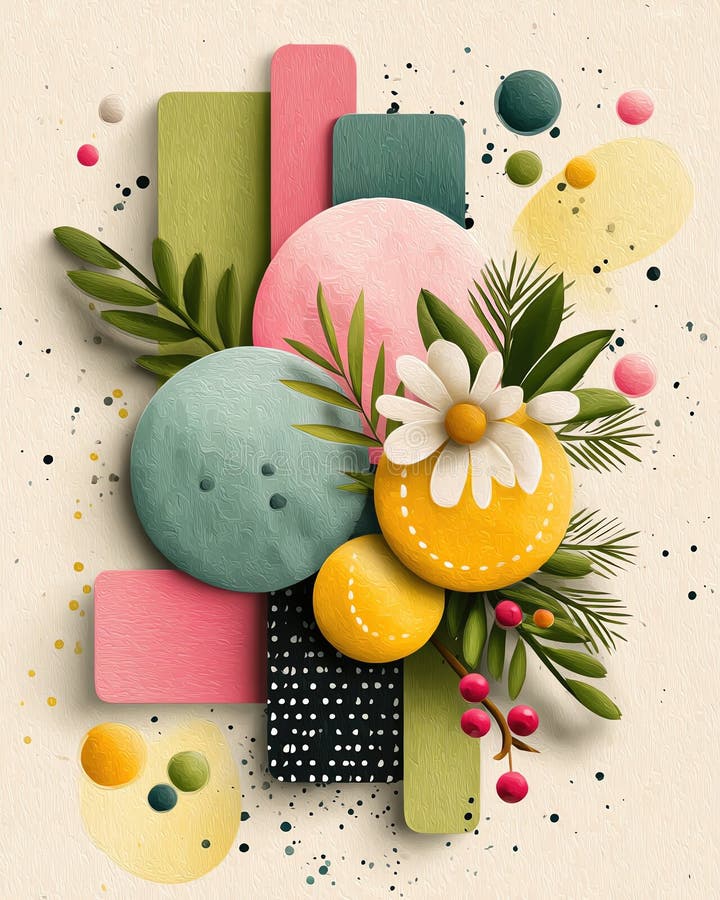 Holiday Promo Scene in Bold Abstract Layout with Dynamic Diagonal ...