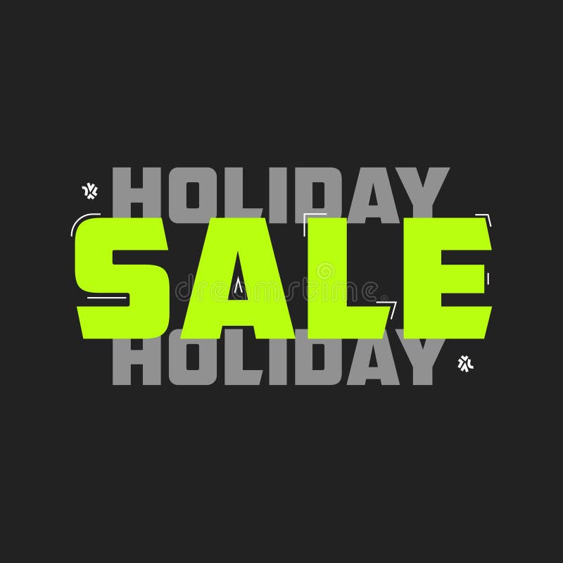 Holiday Sale Sticker - Holiday Sale Label - Holiday Sale Design Stock ...