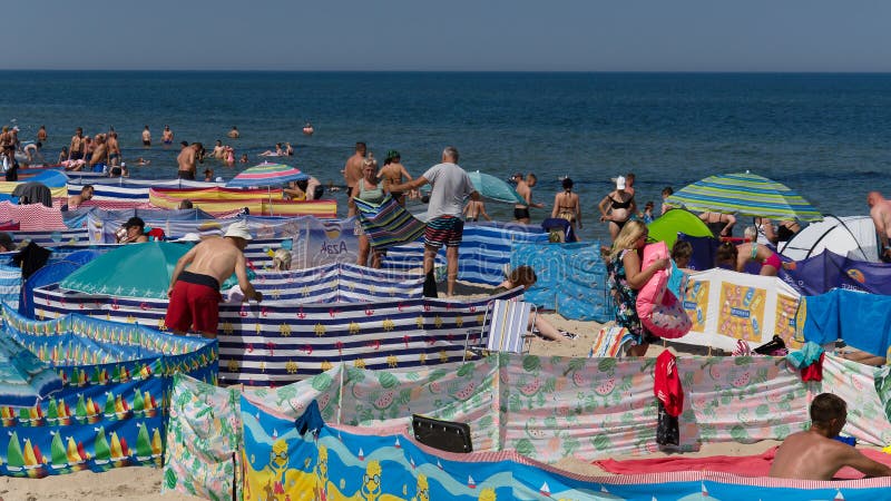 HOLIDAY in SARBINOWO editorial photography. Image of coast - 247455862