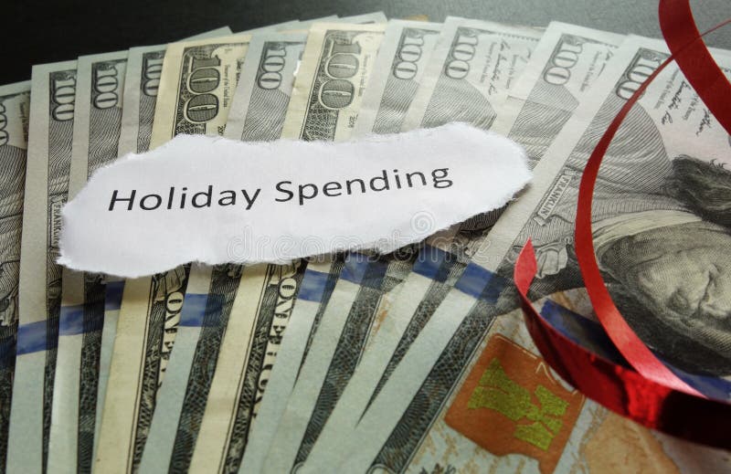 Holiday spending concept stock photo. Image of expensive - 54147110