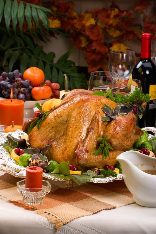 Holiday turkey stock image. Image of christmas, platter - 6570571