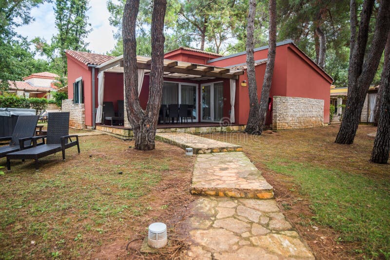 Holiday Villa in a Hotel Complex Stock Photo - Image of luxury ...