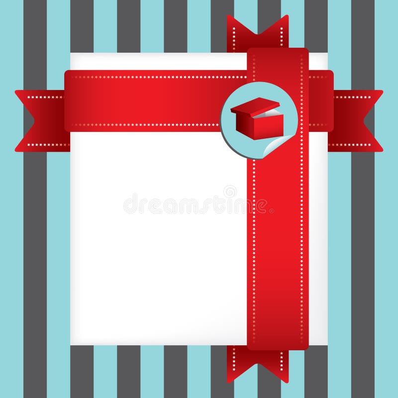 Red Ribbon Greetings Card Stock Illustrations – 6,298 Red Ribbon ...