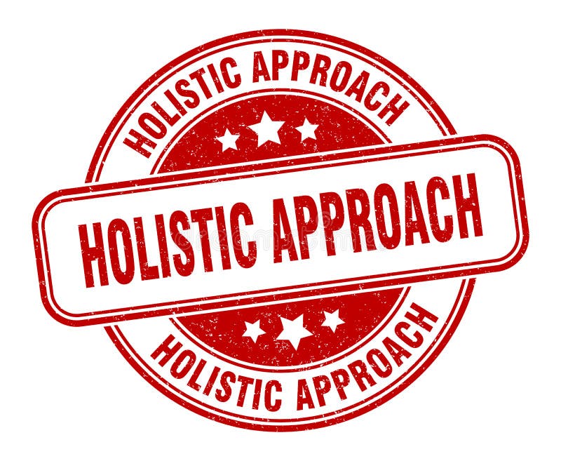 Holistic Approach Stamp. Holistic Approach Round Grunge Sign Stock ...