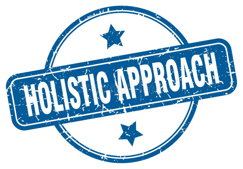 Holistic Approach Stamp. Holistic Approach Round Grunge Sign Stock ...