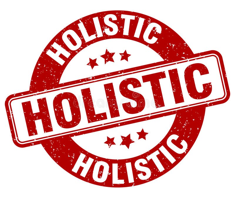 Holistic Stamp. Holistic Label. Round Grunge Sign Stock Vector ...