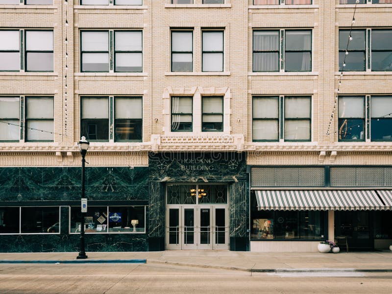 The Holland Building, in Downtown Springfield, Missouri Editorial Stock ...