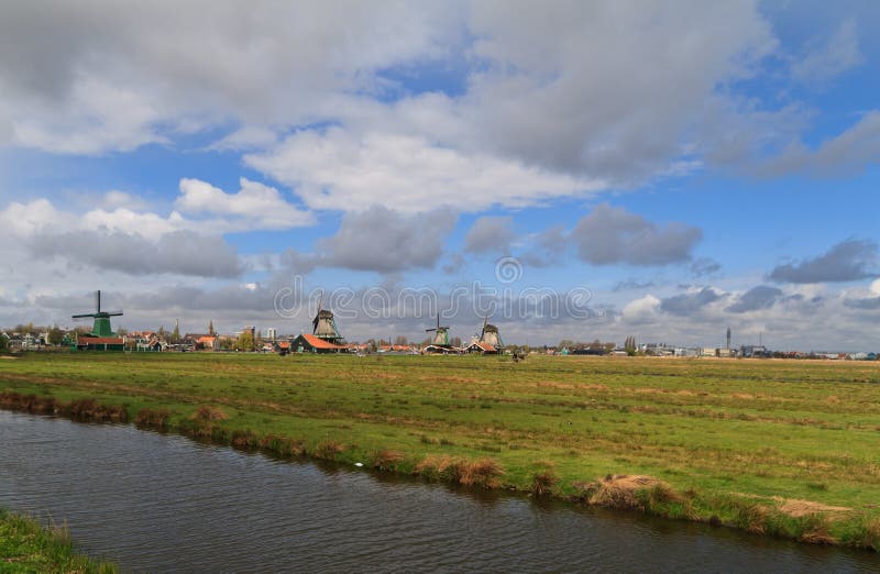 Holland countryside stock photo. Image of historic, green - 24581608