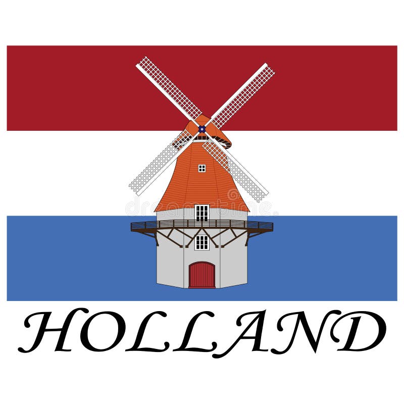 Holland stock vector. Illustration of holland, symbol - 57353361