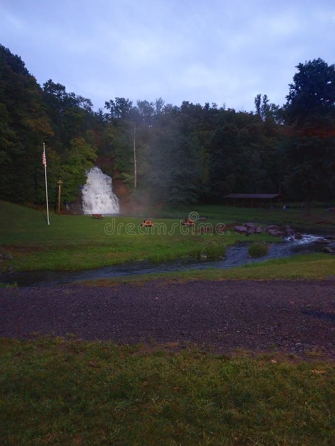 Holley falls, Holley, NY stock photo. Image of holley - 160800132