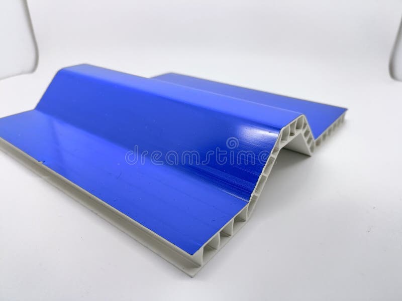 Hollow Blue Plastic Panel with Structural Design for Construction Stock ...