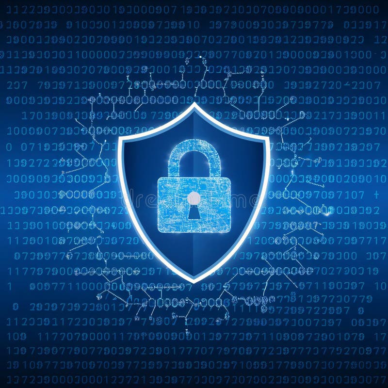 Hollow Graphic Shield: Cutting-Edge Security Innovation Stock ...