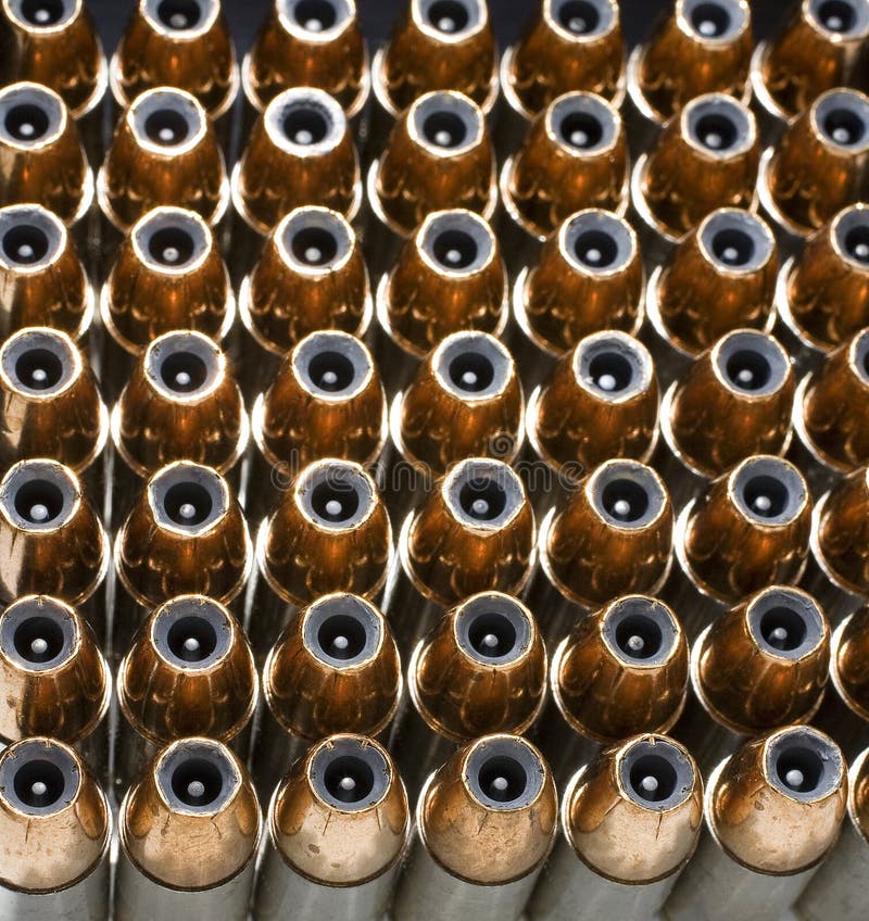 Hollow point ammunition stock image. Image of shells - 18888769