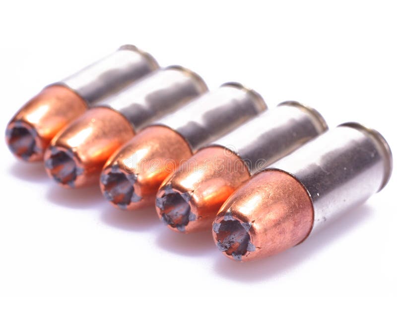 Hollow Point Bullets stock image. Image of shotgun, military - 23832357