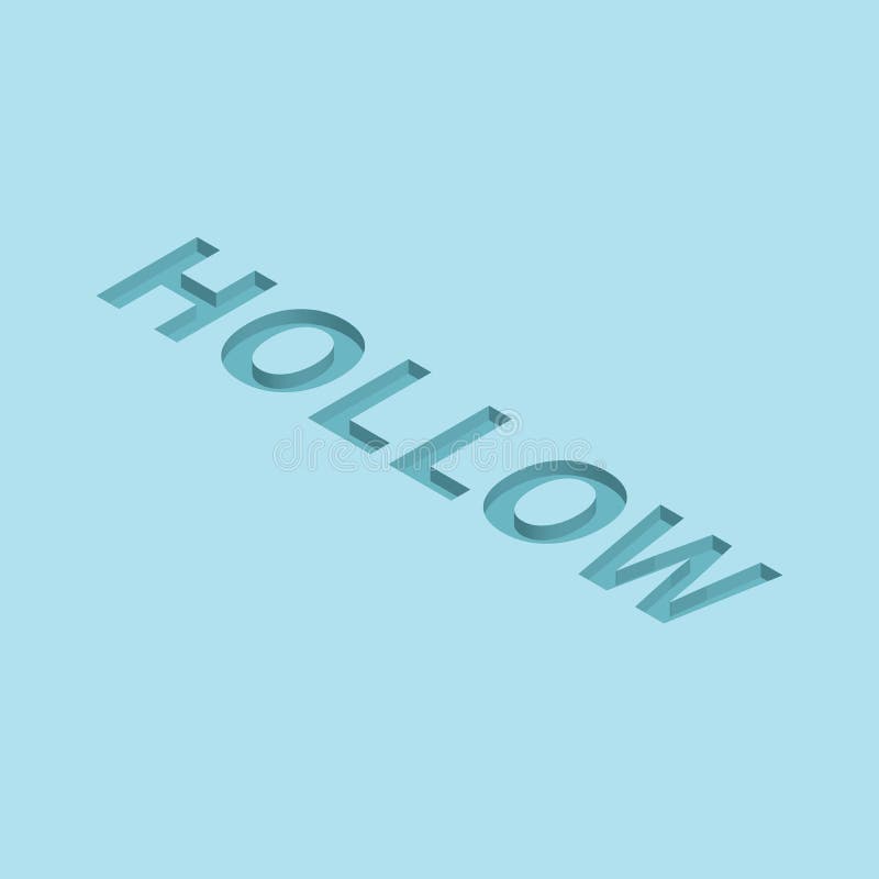 Hollow World on Blue Background for Your Site Stock Vector ...
