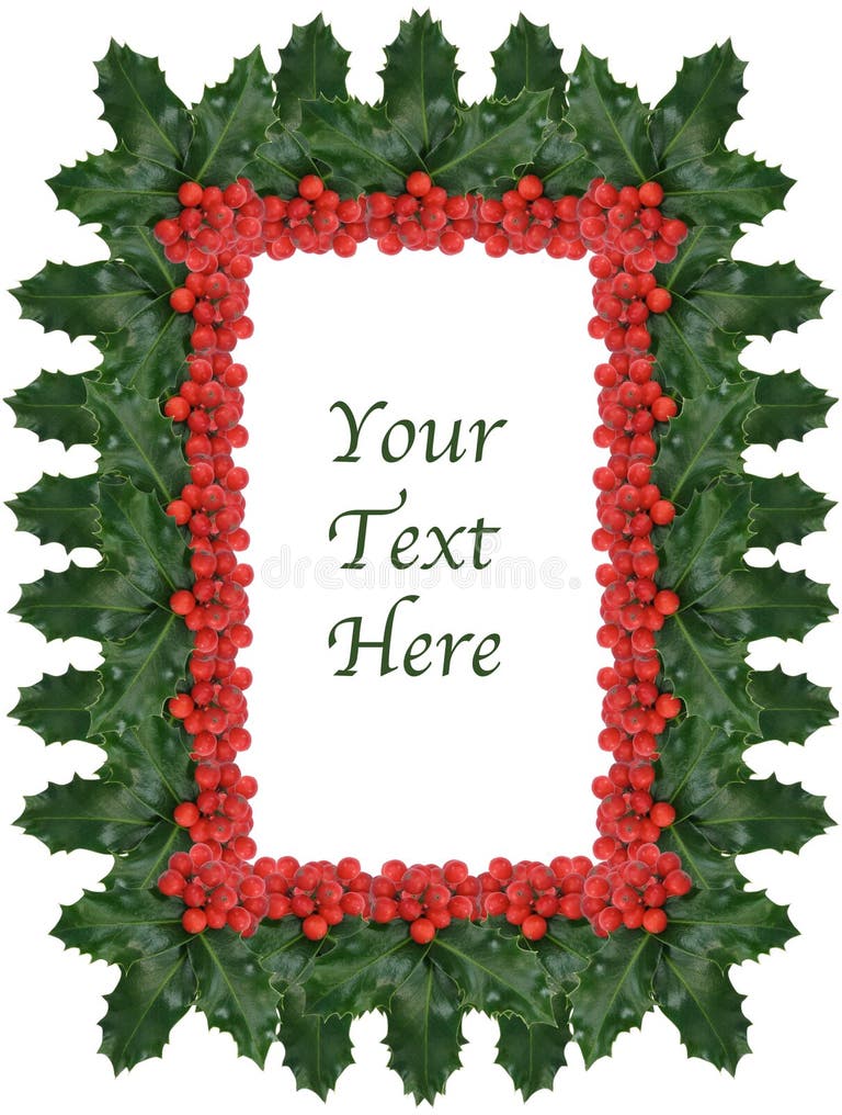 Holly Letterhead Stock Illustrations – 90 Holly Letterhead Stock ...
