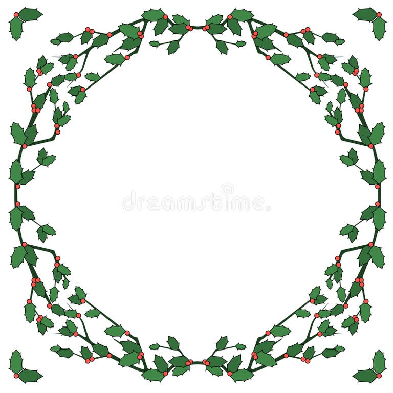 Holly Bush Stock Illustrations – 865 Holly Bush Stock Illustrations ...