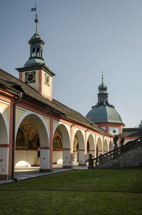 Holly Hill Monastery, Pribram, Czech Republic, Europe Stock Image ...