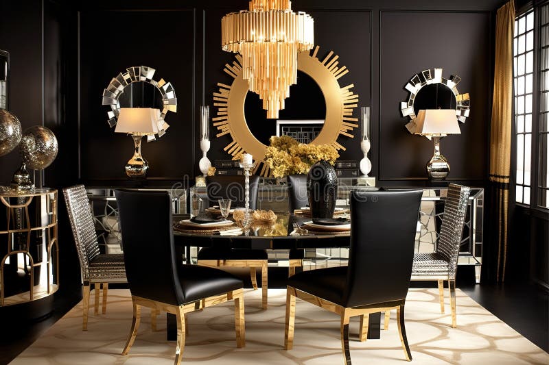 Hollywood Regency Dining Room: Create a Dining Room with a Hollywood ...
